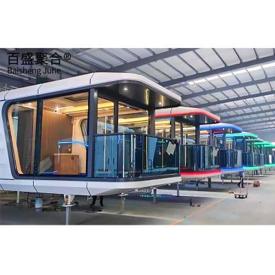 Cina Capsula spaziale modulare in acciaio prefabbricata 2023 Casa/hotel/casa per la decorazione del paesaggio in vendita