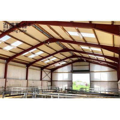 China Custom Colors Steel Structures for Horse Stall Barn Plans at Prefab Poultry Farm for sale