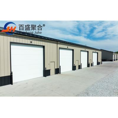 China Verkoop Lichte staalconstructie Frame Prefabricated Building Metal Garage met ±1% Tolerantie Te koop