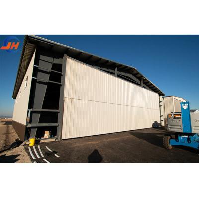 China Werkplaats Metalen magazijn Voorgefabriceerde opslagplaatsen Gebouwplannen met een enkel staalplaat dak Te koop