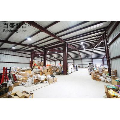 China Staalconstructie Commercieel magazijn met snelle installatie en thermische isolatie Te koop
