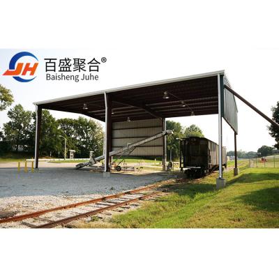 China Low Carbon Steel Multi Story Prefabricated Warehouse Building met CAD Drawing Design Te koop