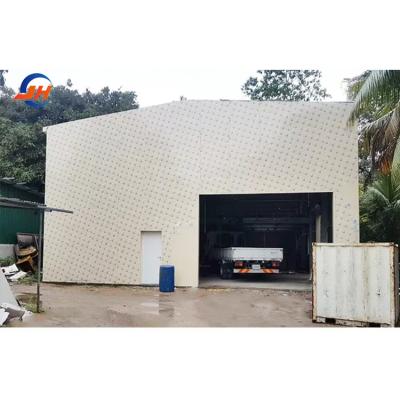 China Lasservice Staalconstructie Prefab Hall Workshop 24 X 40 Metalen gebouw Te koop