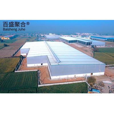 Cina Saldatura AiSi Standard Edifici prefabbricati in acciaio per magazzini in vendita