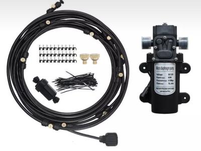 China Outdoor Cooling System with Garden Misting System and 5 Meter Low Pressure Fog Kit for sale