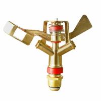 Quality 360 Degree Rotating Garden Sprinkler Head in Alloy for Consistent Water Distribution for sale