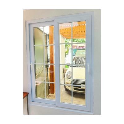중국 열 보존 흰색 UPVC 창문 에너지 절약 UPVC 프랑스 창문 판매용
