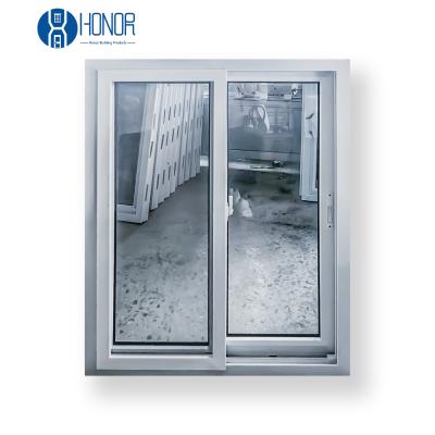 Китай Новейший дизайн гриль ПВХ винил скользящее окно UPVC пластиковое скользящее стекло окна продается
