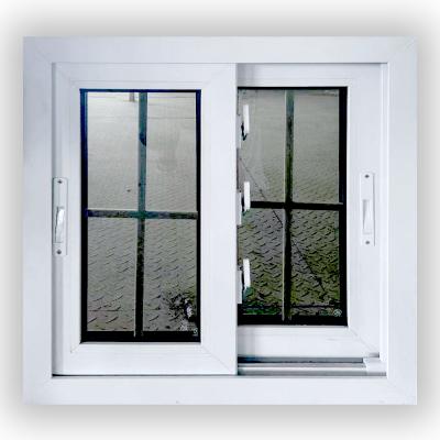 China Fábrica Barata Por Mayor PVC Ventana Deslizante PVC Ventana de doble acristalamiento Ventana deslizante PVC marco de ventanas en venta