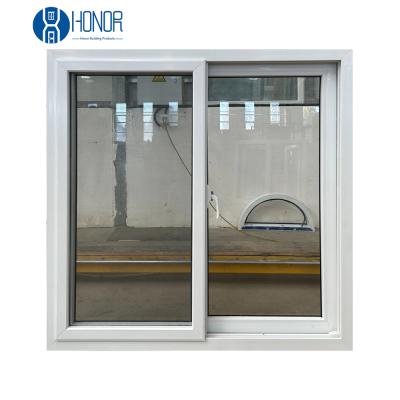 China Fast Delivery Energy Efficient Vinyl Windows House Residential Glass Plastic PVC Windows Sliding UPVC Windows for sale