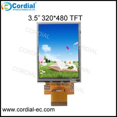 China 3,5 MÓDULO da polegada 320x480 TFT LCD com écran sensível resistive/capacitivo CT035PJL19 à venda
