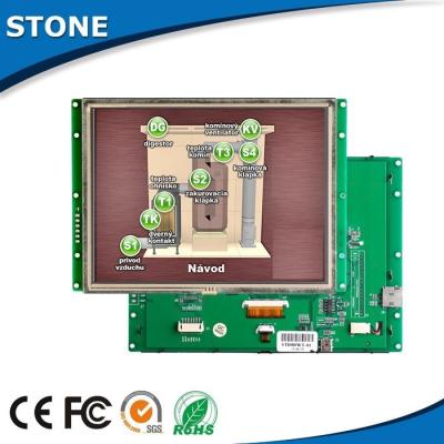 China Processador central impermeável do controlador do módulo do LCD do écran sensível de 8 polegadas para exterior à venda
