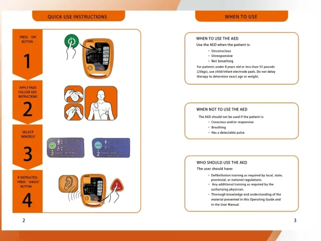 St-A5s Aed Machine Temperature Pulse Monophasic Defibrillator Trainer