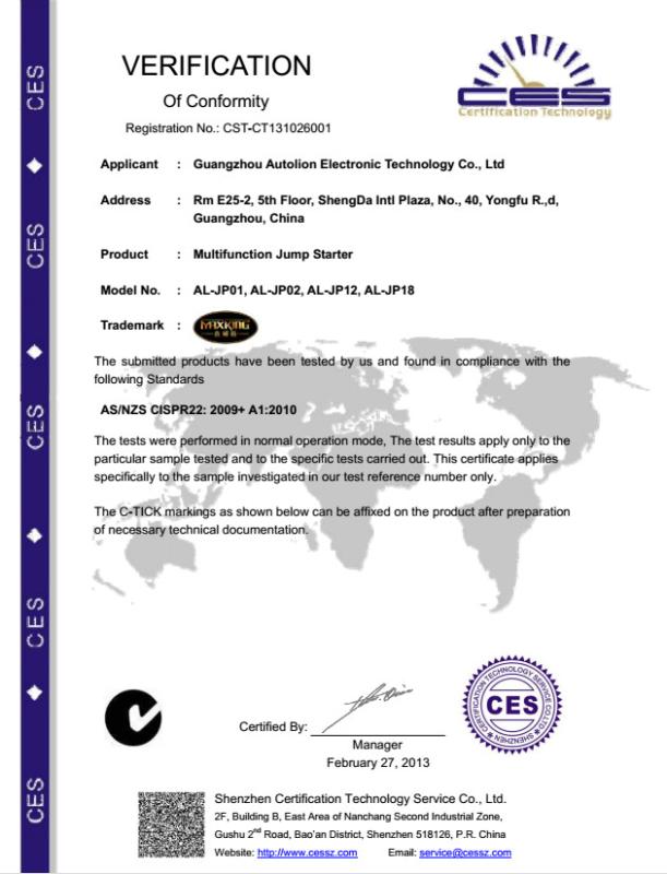 CTICK - Guangzhou Autolion Electronic Technology Co., Ltd
