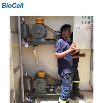 Cina processo efluente municipale di trattamento delle acque reflue del reattore a biofilm MBBR del letto mobile 2.2kw di 6m in vendita