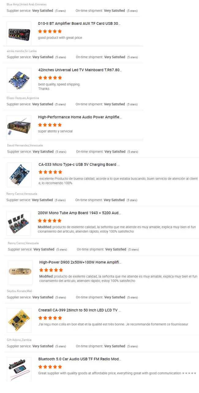 Customer review 1
