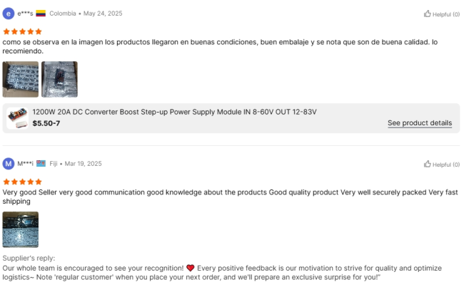 Customer review 3