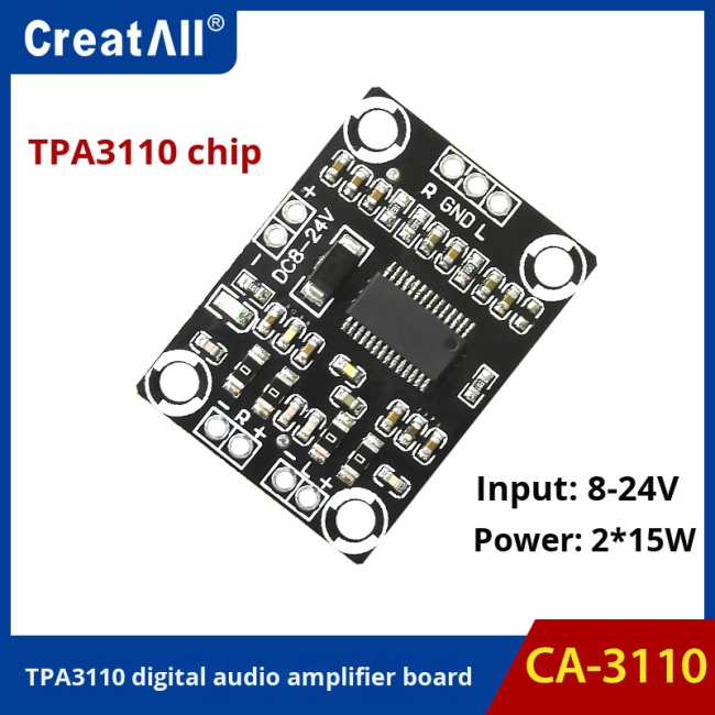 CA-3110 Amplifier Board connection diagram