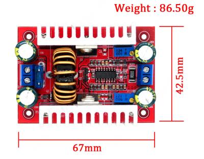 China 3-5V DC 400W 15A Step-up LED Driver Charger Power Supply Module for Voltage Boosting for sale