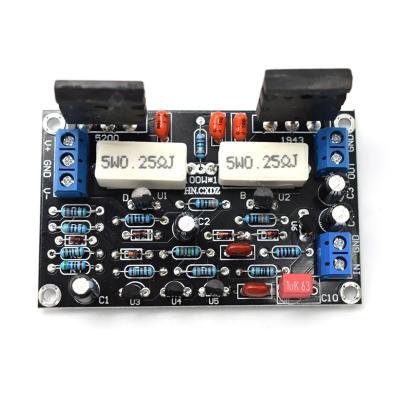 중국 100W DC 35V C1-001 모노 채널 HIFI 오디오 증폭기 보드 2SC5200 2SA1943 튜브 판매용