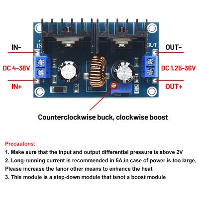Cina CA-4016 8A 200W Board Mount Converter DC-DC XL4016 4-40V a 1.25-36V PWM Modulo regolabile step-down in vendita