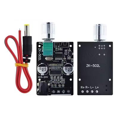 Cina ZK-502L Mini per Bluetooth 5.0 DC 5-24V 50Wx2 Stereo Amplificatore di potenza Wireless Audio Digital Board per Bluetooth Amplificatore Spe in vendita