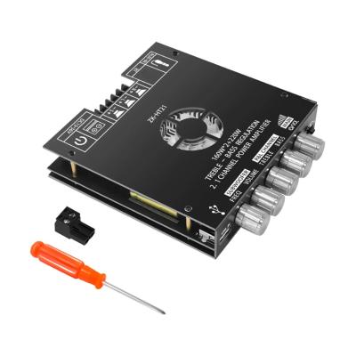 China Creatall HT21 2.1 Kanaal 160WX2+220W HiFi Power Amplifier Board Module AUX/USB Input BT5.0 Digitale Subwoofer Professional Te koop