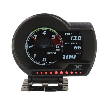 China Obd2 Digital Auto Meter Turbine Pressure Multi-Function HUD Head-Up Display OBD Gauge Meter High Auto Electronics for sale