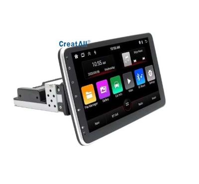 China Creatall 10.1 Inch Central Control Car Android GPS Navigation Unit CarPlay for BT USB 360 Degree Rotating Screen Single Head for sale