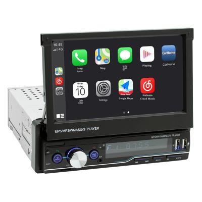 中国 Creatall 7インチ伸縮式オールインワンCarPlayラジオ、MP5 MP4カードスロット、BTワイヤレスハンズフリープレーヤー 販売のため