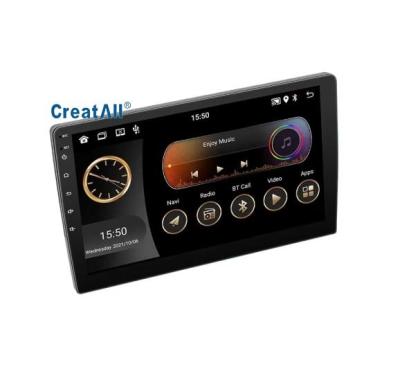 China Creatall 10-Inch Wireless CarPlay Adapter with Bluetooth Phone Connectivity HD Rearview Camera Integrated Android GPS Navigation for sale