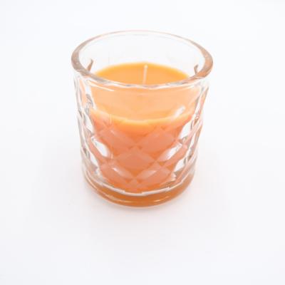 Cina Stoppino di vetro riciclato 8oz piccole candele votive stoppino e candela della nave per la decorazione domestica in vendita