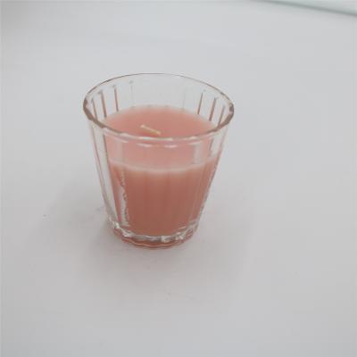 Cina Candela profumata del barattolo di vetro rosa naturale del ODM 4oz per fragranza della Camera in vendita