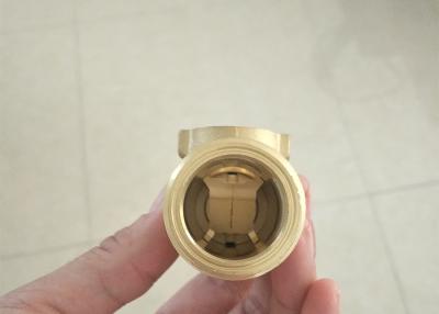 Cina Misuratore di portata ultrasonico PN16 d'abitazione del tubo d'ottone da 1 micron in vendita
