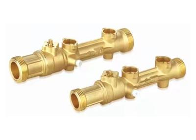 Cina fresatura d'abitazione di CNC di lunghezza DN15 del contatore per acqua d'ottone del tubo 1.6Mpa in vendita