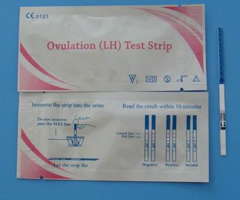 China LH Pregnancy Test strip/Wholesale ovulation monitor rapid lh pregnancy test strip for sale