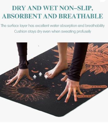 중국 Wholesale Custom Yoga Mats Ecological Non-slip Fitness Gym Handle Bag Cork Carry Strap Yoga Mat With Strap 판매용