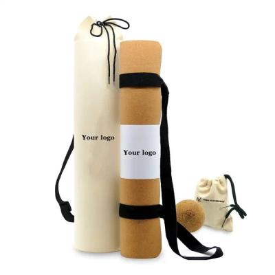 중국 eco friendly gym cork yoga balls cork yoga wheel cork massage ball cork yoga mat 판매용