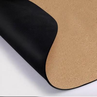 China Extra Wide Round Custom Logo Eco Friendly Nonslip Fitness Exercise Custom Design Cork Yoga Mat zu verkaufen