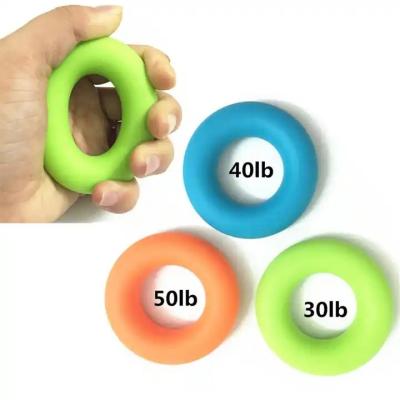 중국 Silicone Rubber Portable Strength Hand Grip Gripping Ring Carpal Expander Finger Trainer Gripper 판매용