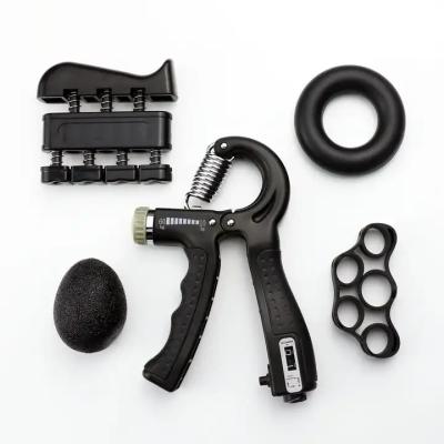 중국 Wholesale 5 Pack Adjustable Strengthener Hand Grip Strength Trainer Set 판매용