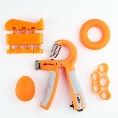 중국 Wholesale 5 Pack Adjustable Strengthener Hand Grip Strength Trainer Set 판매용