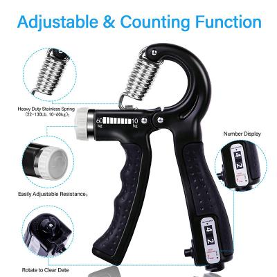 중국 Wholesale 5 Pack Adjustable Strengthener Hand Grip Strength Trainer Set 판매용