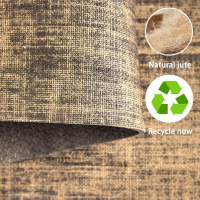 중국 ECO Friendly Hot Selling Fitness Natural Jute Rubber Yoga Mat for Yoga 판매용