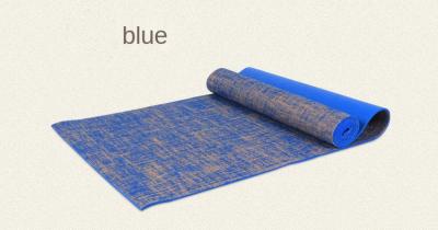 China Customizable Non-slip Yoga Mat, Custom Logo 6mm Jute Yoga Mat zu verkaufen