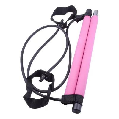 중국 Pilates Bar Yoga Stick Pilates bar kit for Home Gym with Resistance Bands for Pilates Exercise and Body Workout 판매용
