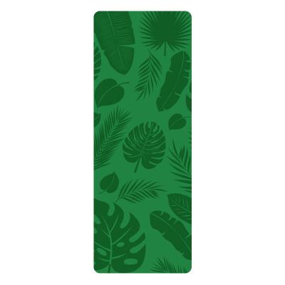 중국 New Trending Full Color Custom Logo Printed Eco Friendly Sublimation Printing PU Yoga Mat 판매용