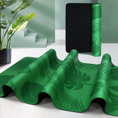 중국 New Trending Full Color Custom Logo Printed Eco Friendly Sublimation Printing PU Yoga Mat 판매용