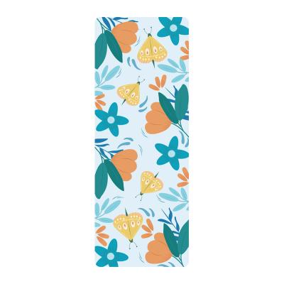 중국 New Trending Full Color Custom Logo Printed Eco Friendly Sublimation Printing PU Yoga Mat 판매용