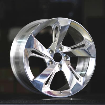 중국 Custom forged wheels 22 23 24 inch rims polished chrome wheel for Mercedes GLS for Range Rover Bentley LX570 판매용